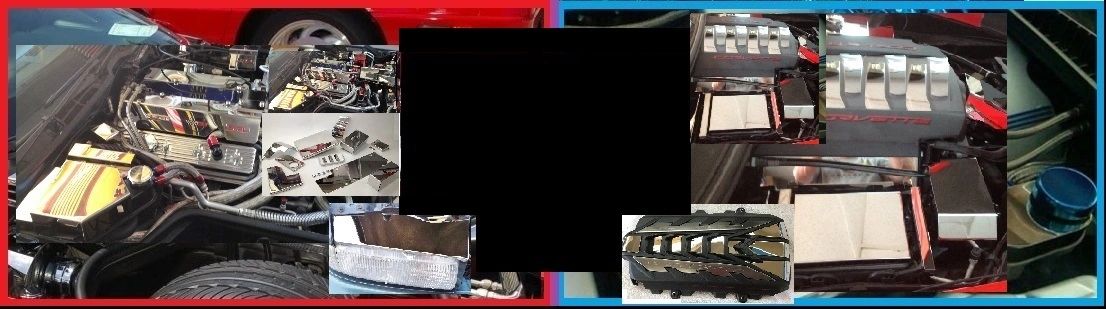 Chrome Engine Covers