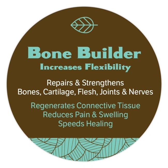 Bone Builder. Relives pain by regrowing: bones, cartilage, connective ...