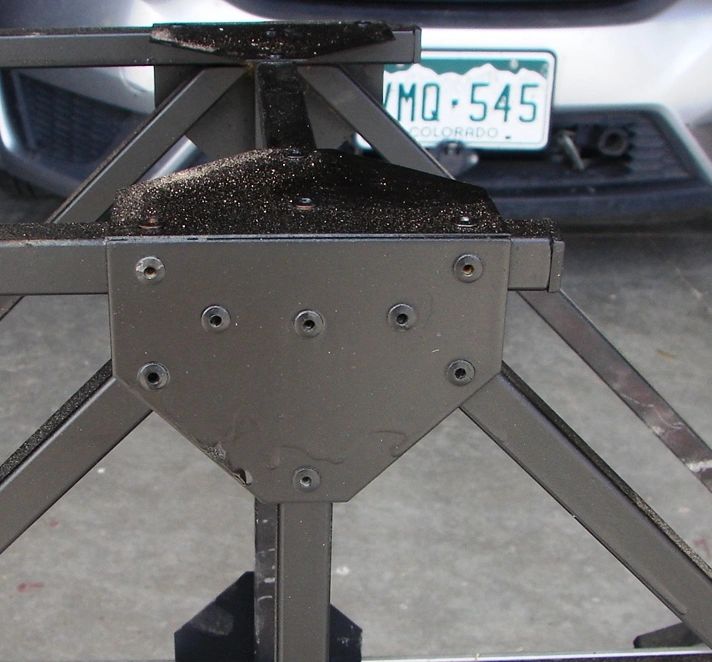 Large scale 48"riveted long steel bridges