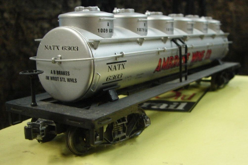 Ambrose brass wine car