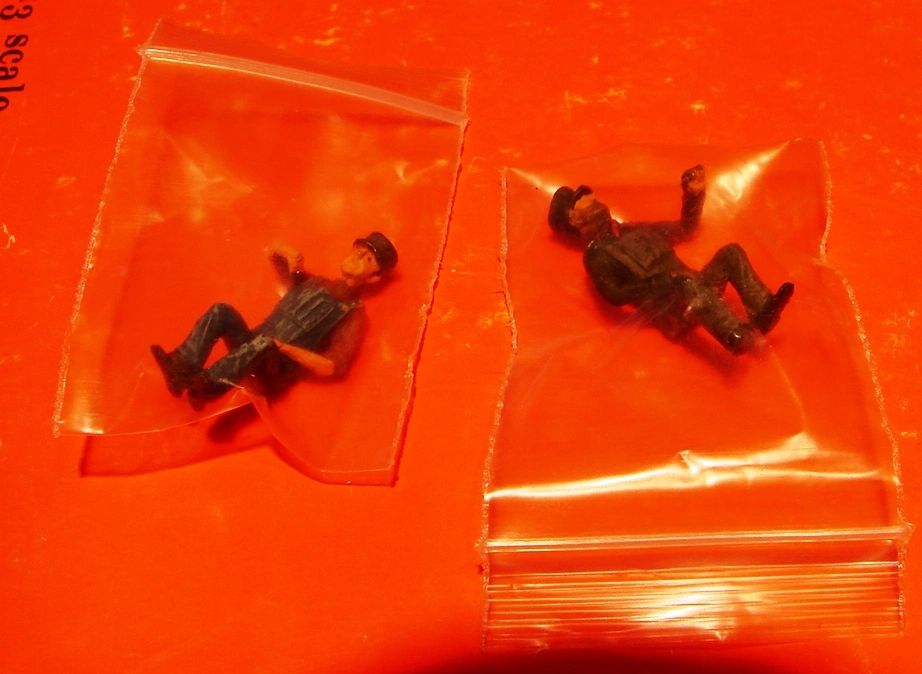 O scale Engineer and Fireman