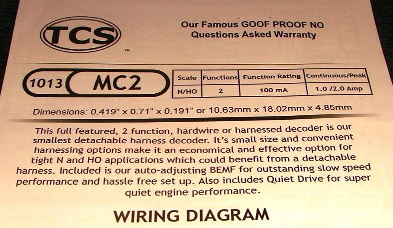 TCS MC-2 and MC2-KA Decoder