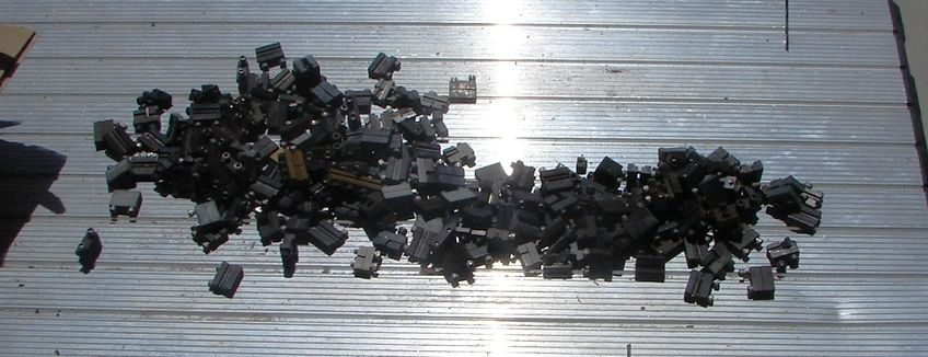 Split Jaw and Hillman code 250 rail clamps.