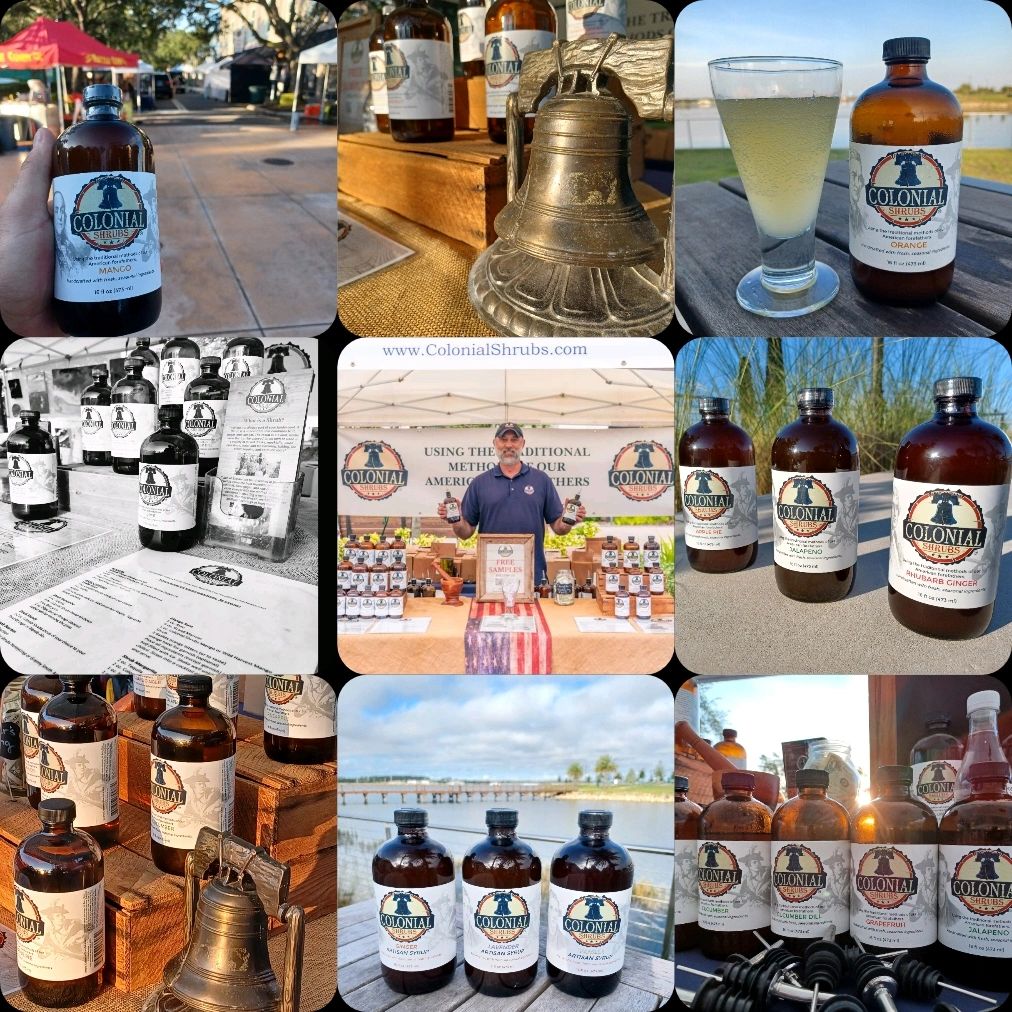 Colonial Shrubs - Drinks and Beverages, Shrub, Traditional