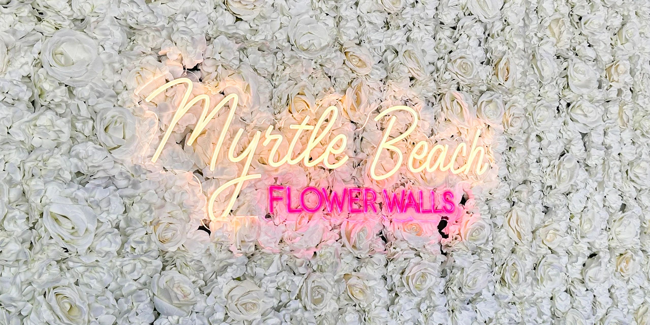 Myrtle Beach Flower Walls