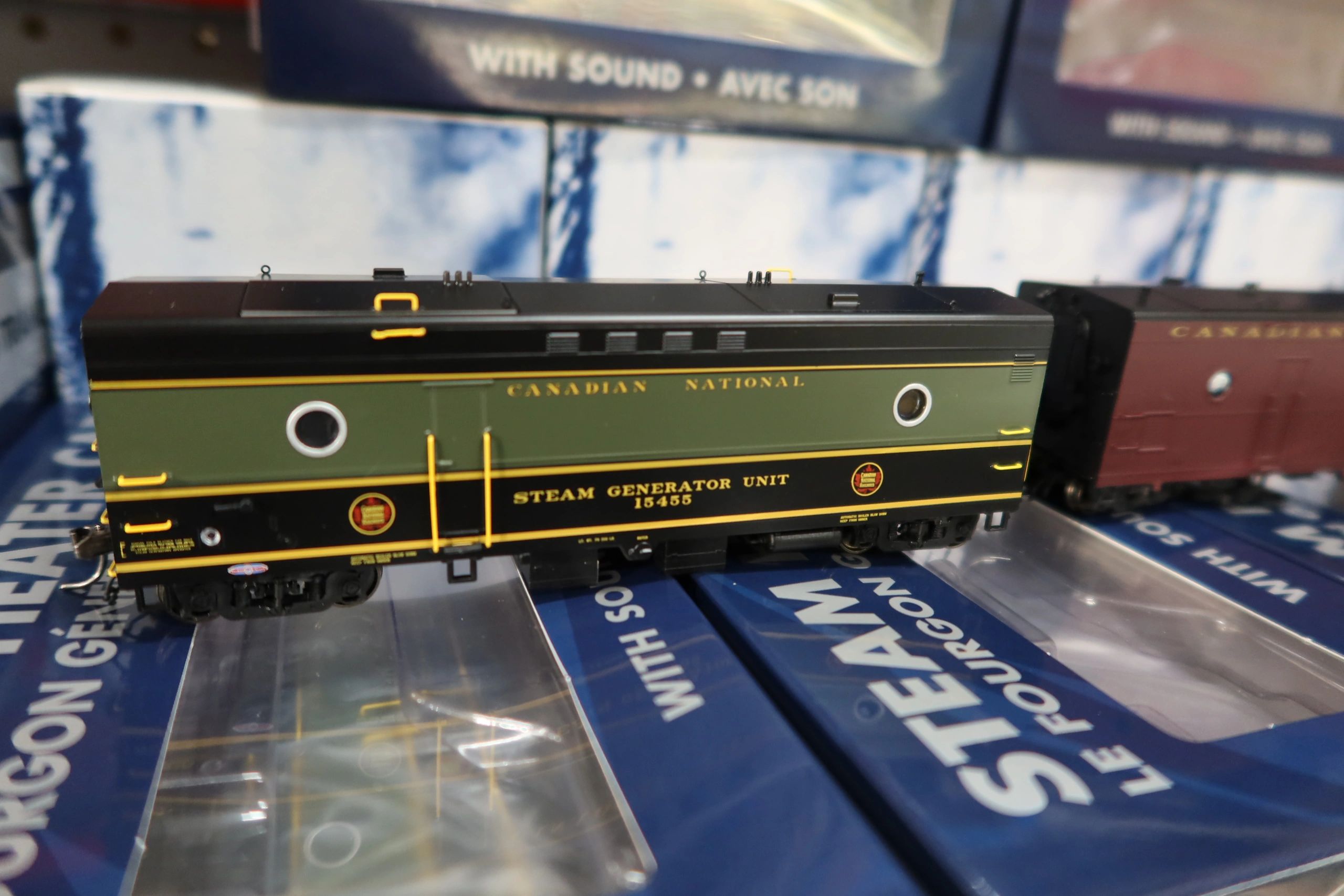 Wow! Check it out! Rapido Steam Generator Cars