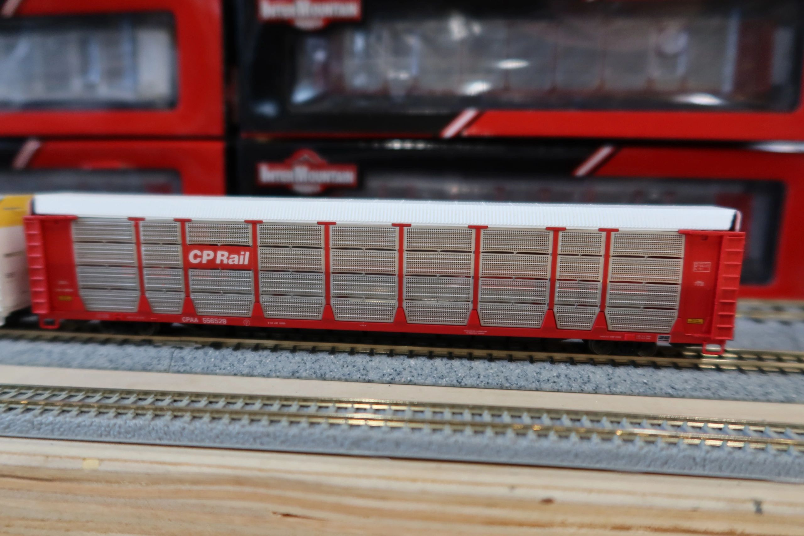 InterMountain Bi-level auto rack N-Scale!