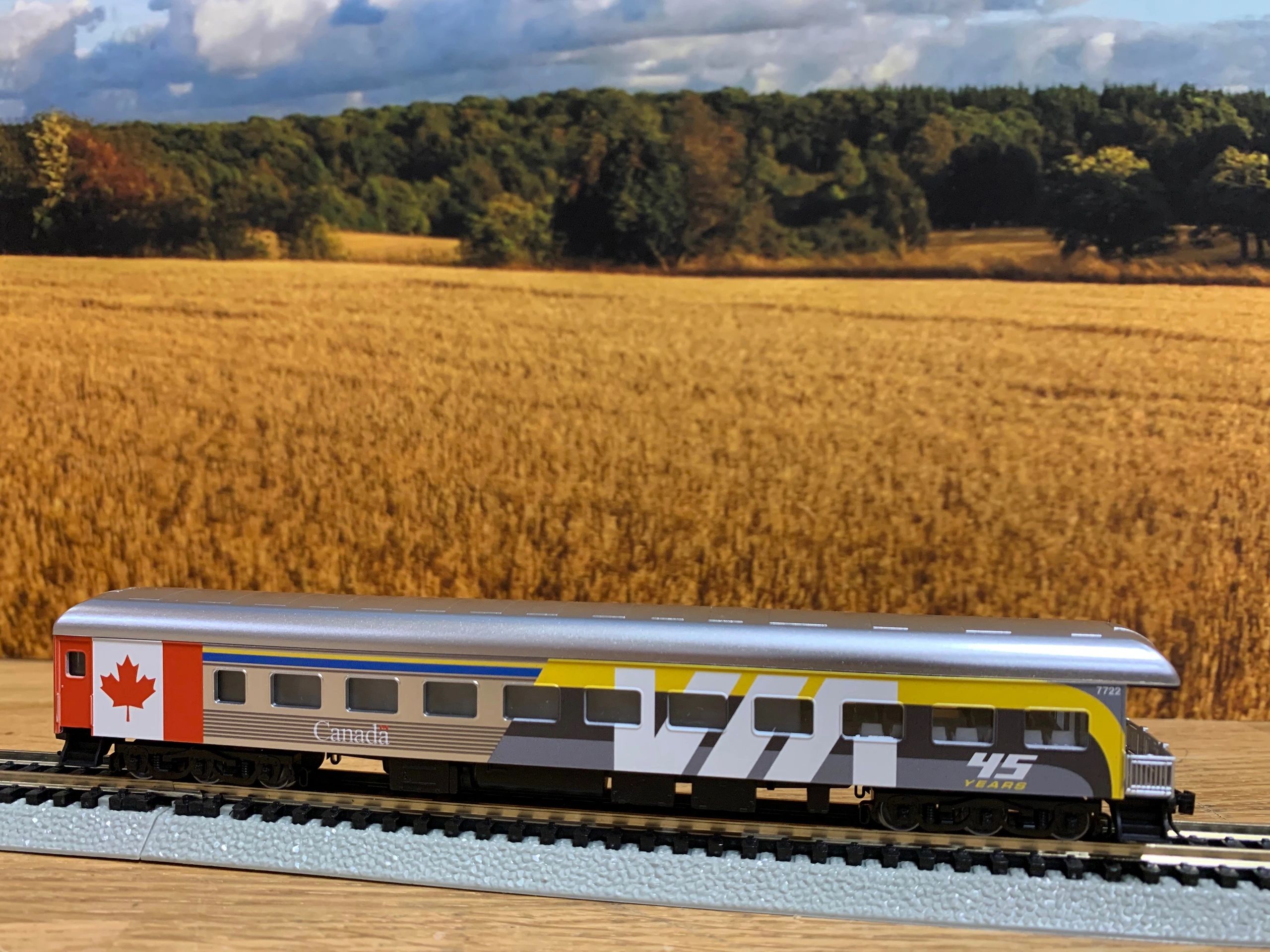 45th Anniversary Via Rail N-Scale Business Car!