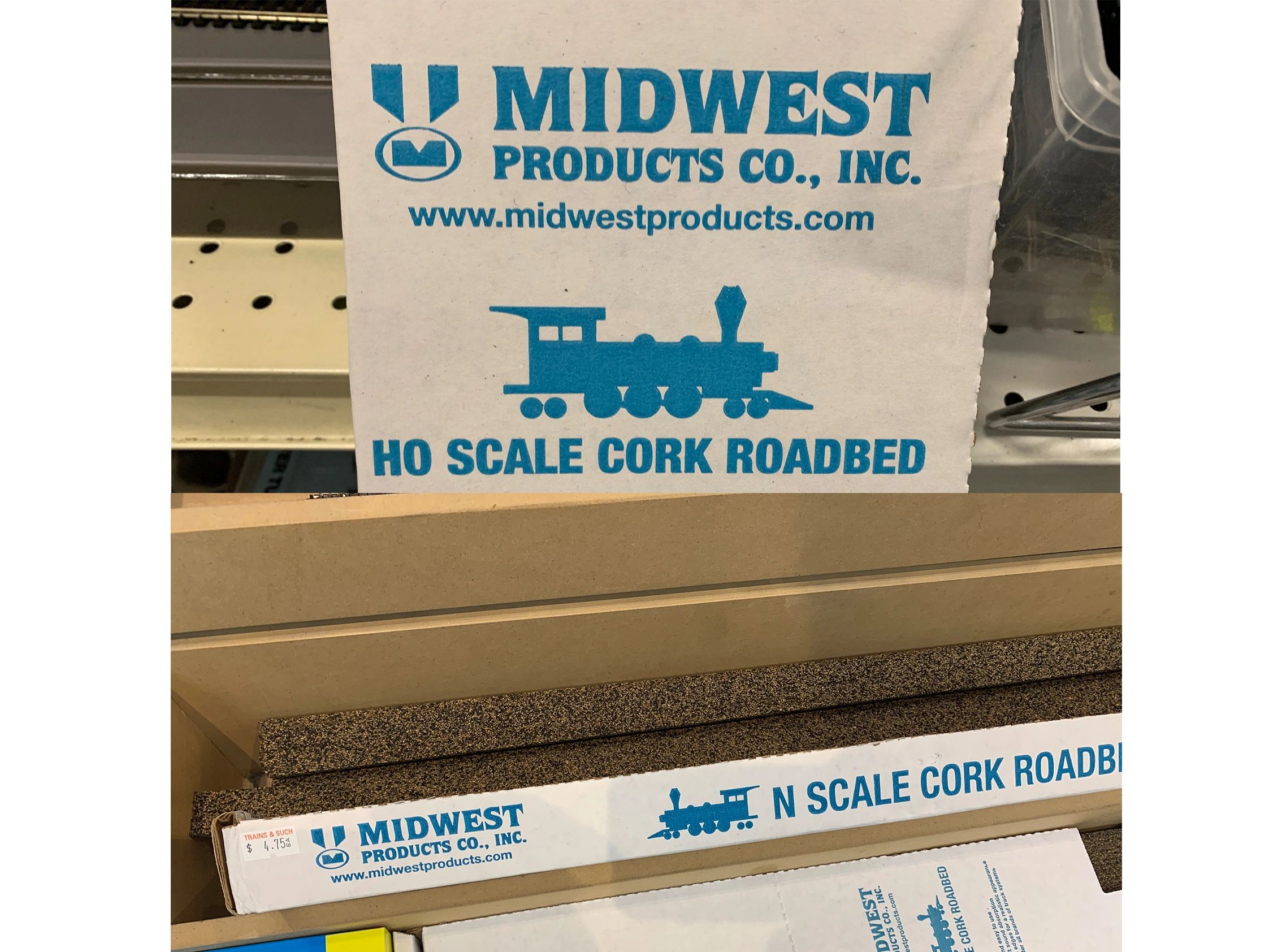 CORK! CORK! CORK! The wait is over! Back in stock- HO-N- scale!