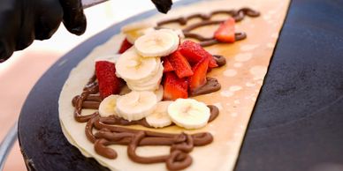 Crepe a la French - French Crepe Station Catering, Savory or Sweet ...