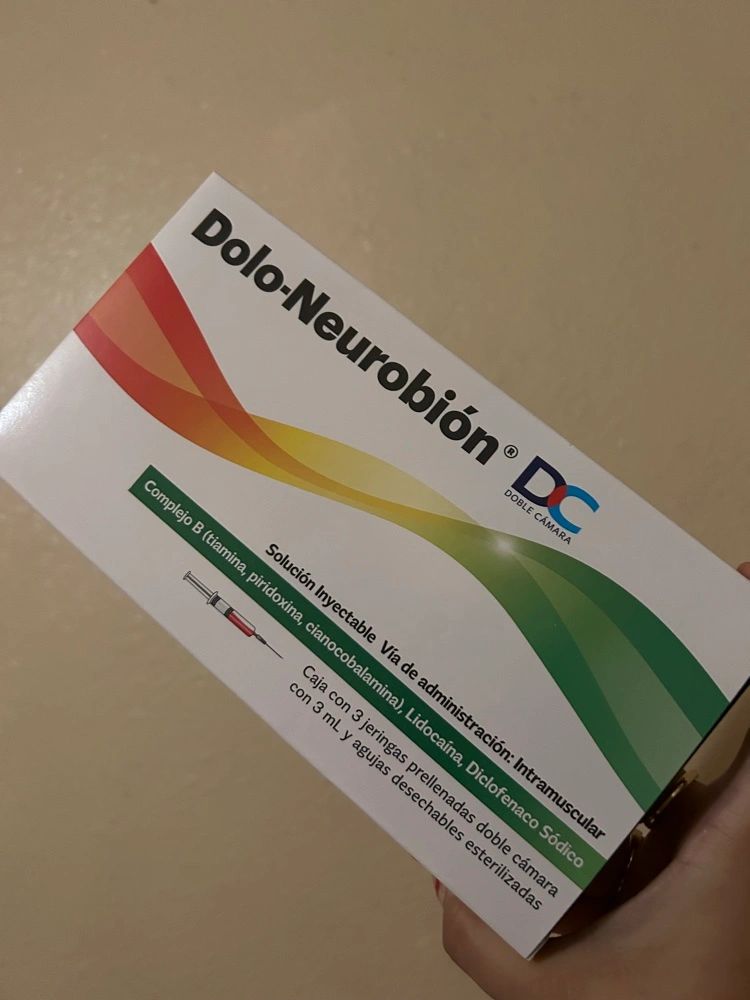 Dolo-Neurobion injections 3 pack B12 with pain medication