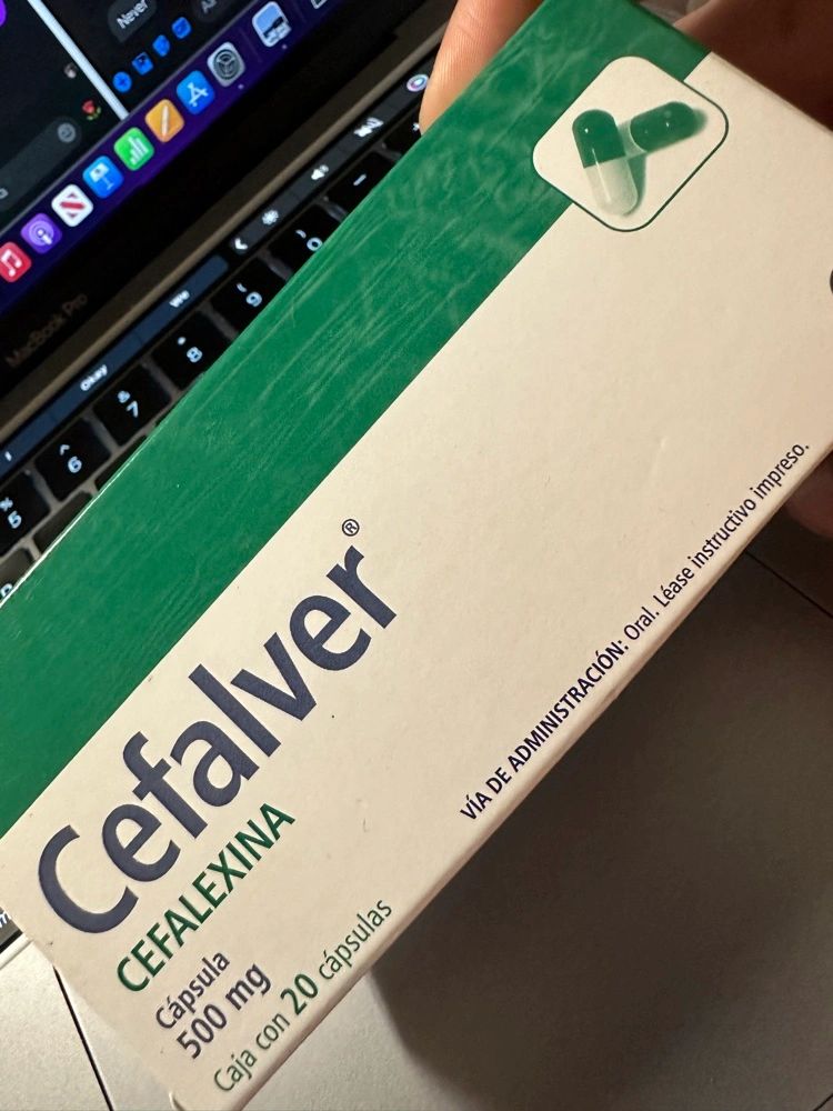 Cefalver Cefalexina / cephalexin 500 mg 20 count Cefalver Cefalexina / cephalexin 500 mg 20 count