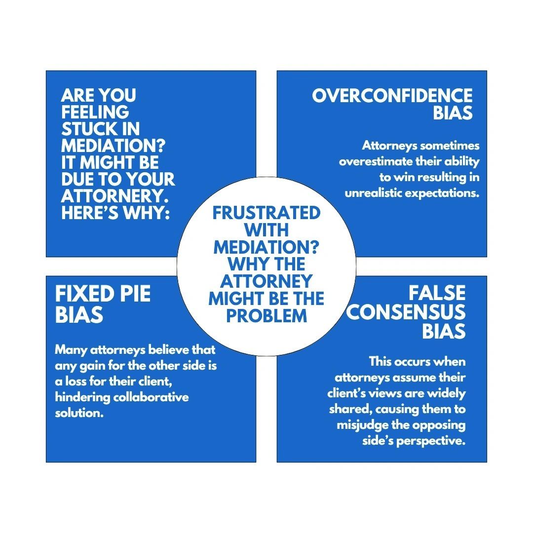 Types of Biases That Stall Mediations