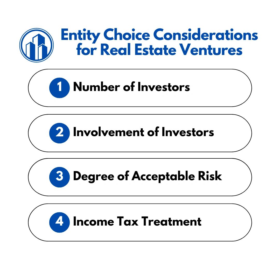 Entity Choice Considerations for Real Estate Ventures