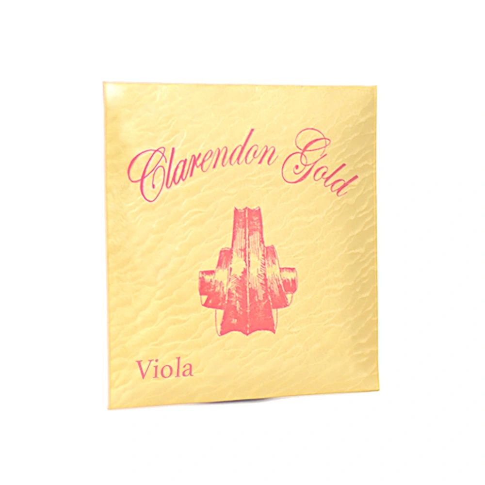 Clarendon Gold Viola String Set - Synthetic Core