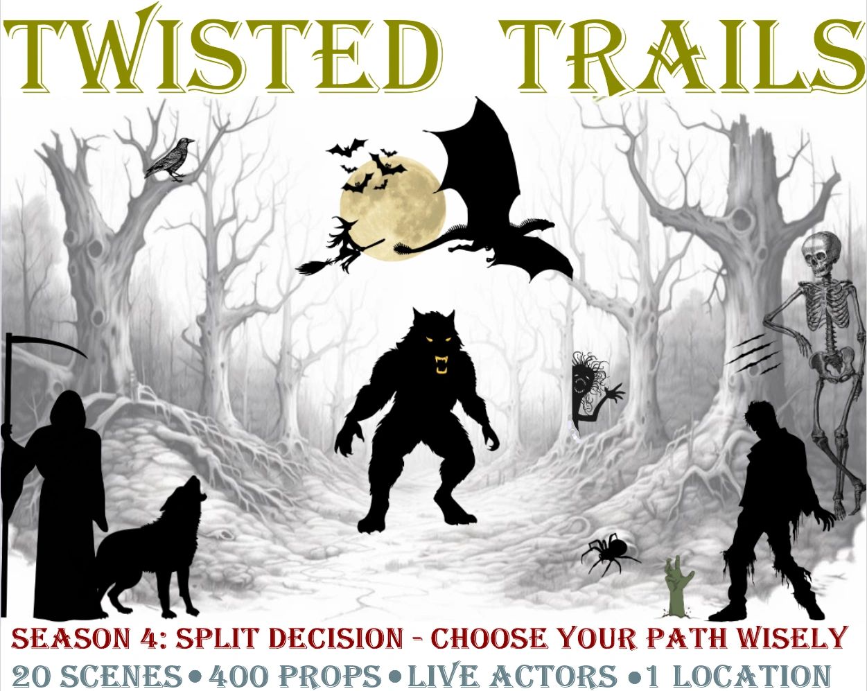 Experience the thrill at Twisted Trails Haunted House