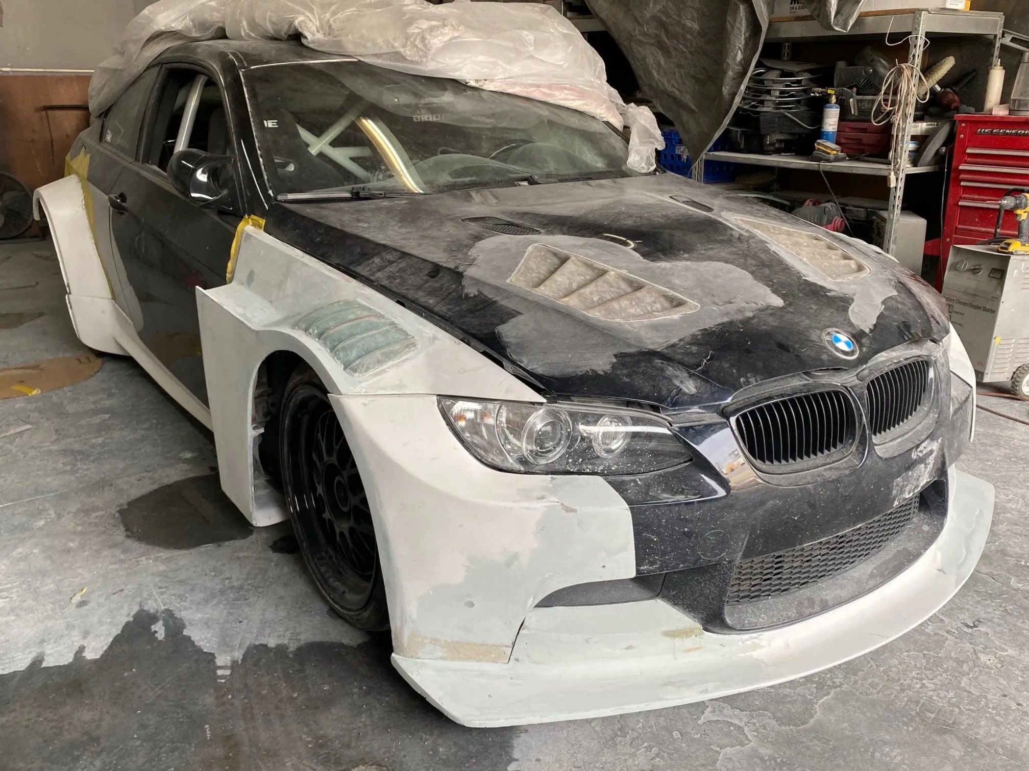BMW E92 M3 DTM Obsession Widebody Development
