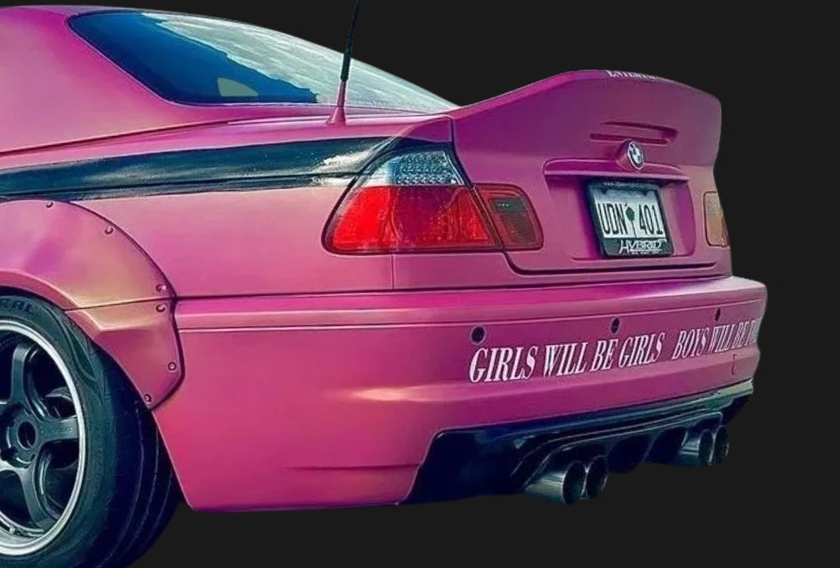 BMW E46 Convertible M3 DTM Style Trunk