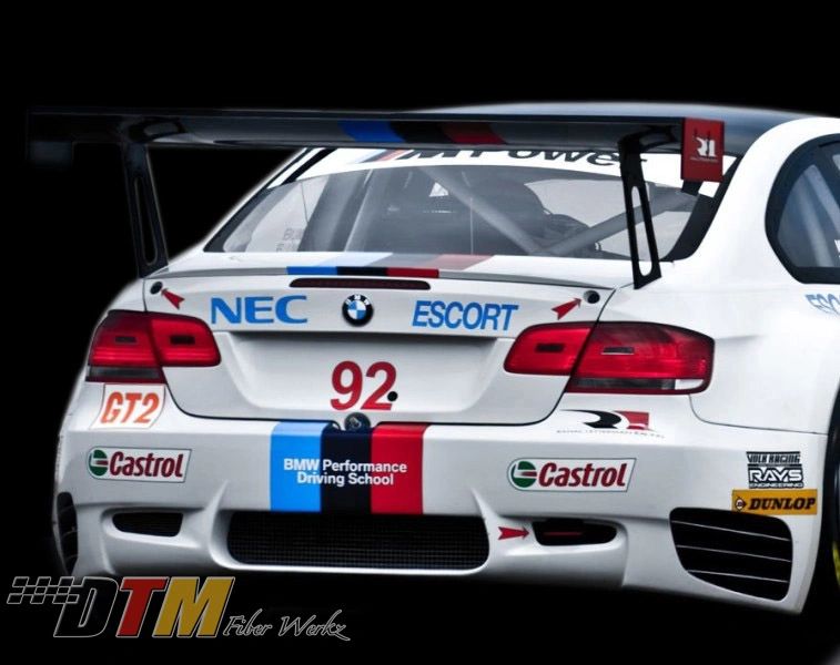 BMW E9X GT Club Spec Race Spoiler Wing 66"