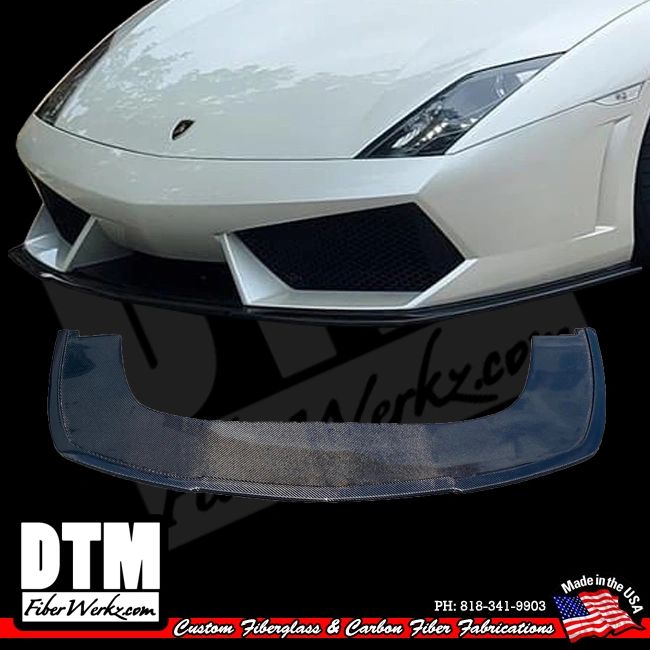 Lamborghini Gallardo 09-14 LP550 LP560 LP570 Front Lower Lip Diffuser