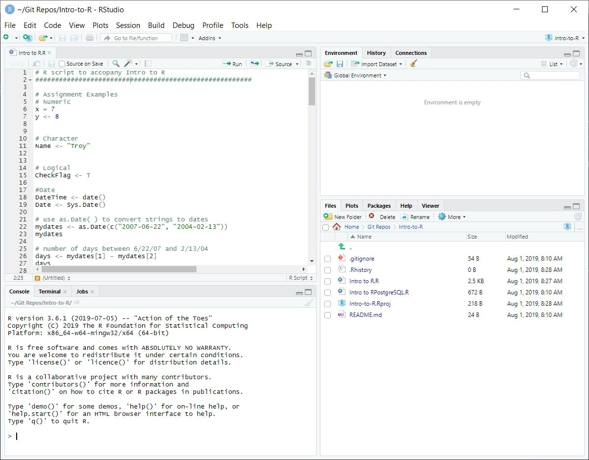 Data Files | Intro to R for Business