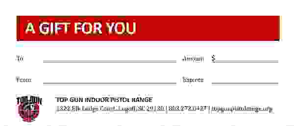 Indoor Shooting Range - Top Gun Indoor Pistol Range LLC