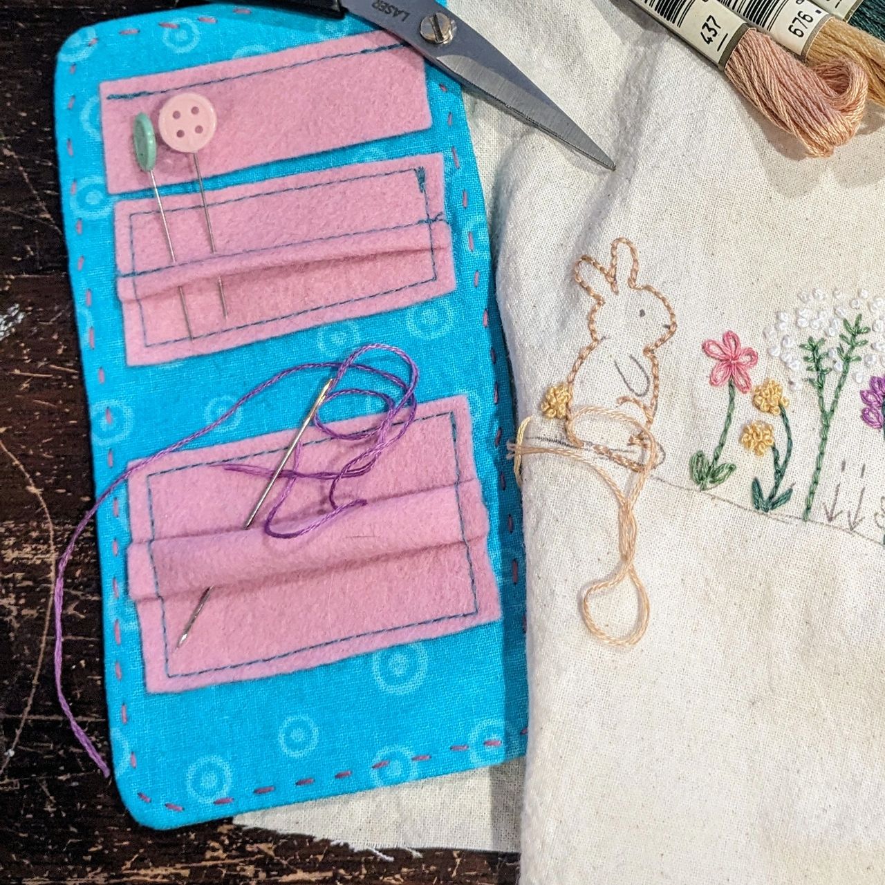Small needle case tutorial - Life Sew Lovely