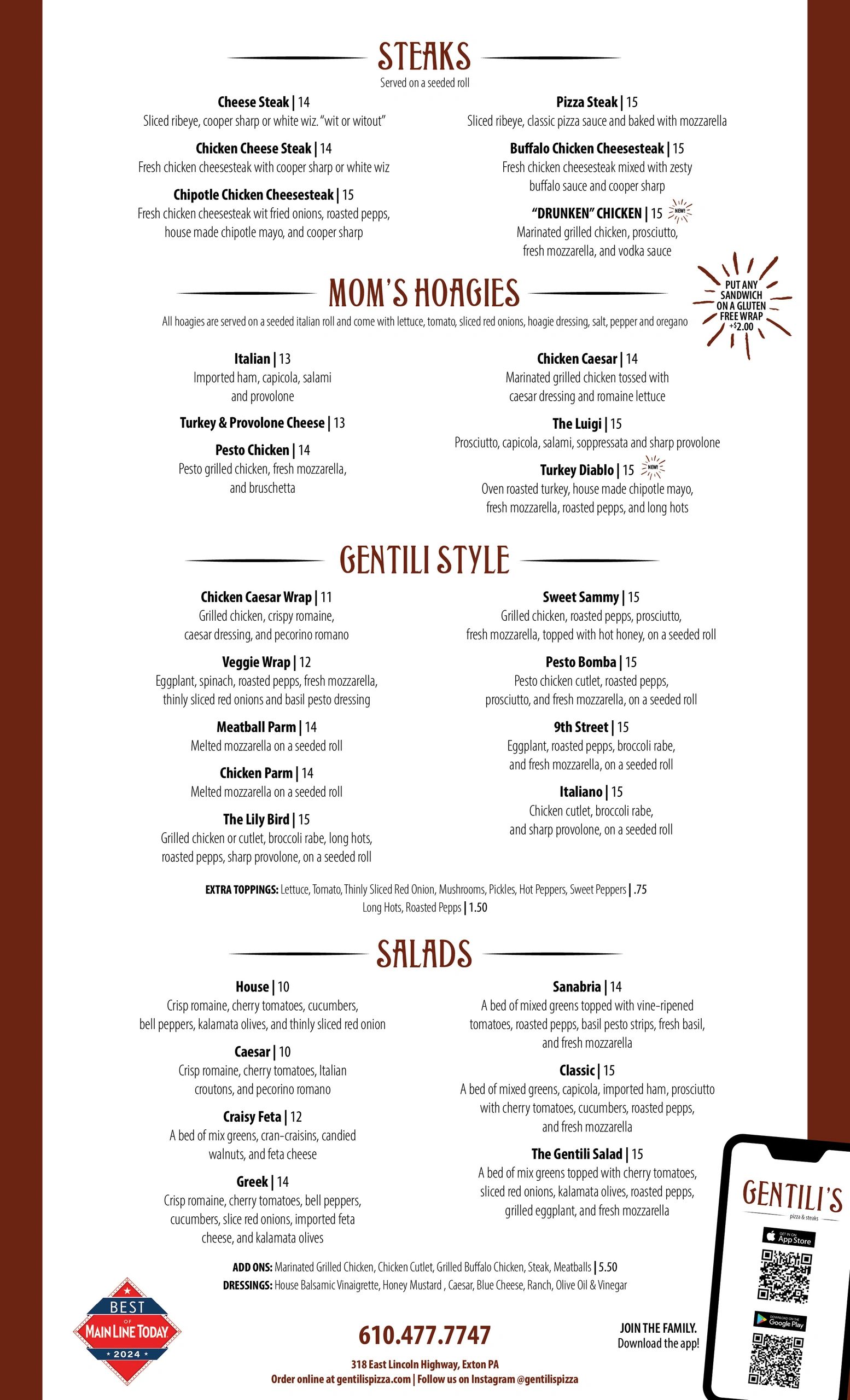 Gentili's Pizza