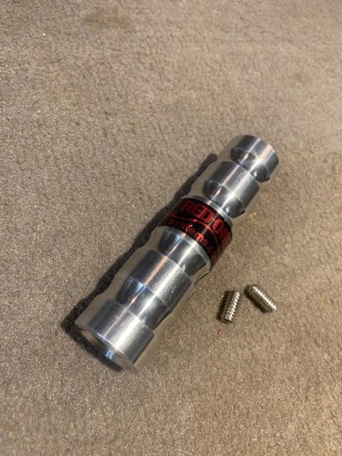Aluminum Handle and 2 set screws/Fits Ghost