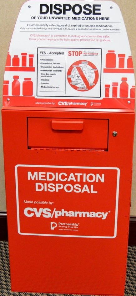 Rx Drug Collection Box
