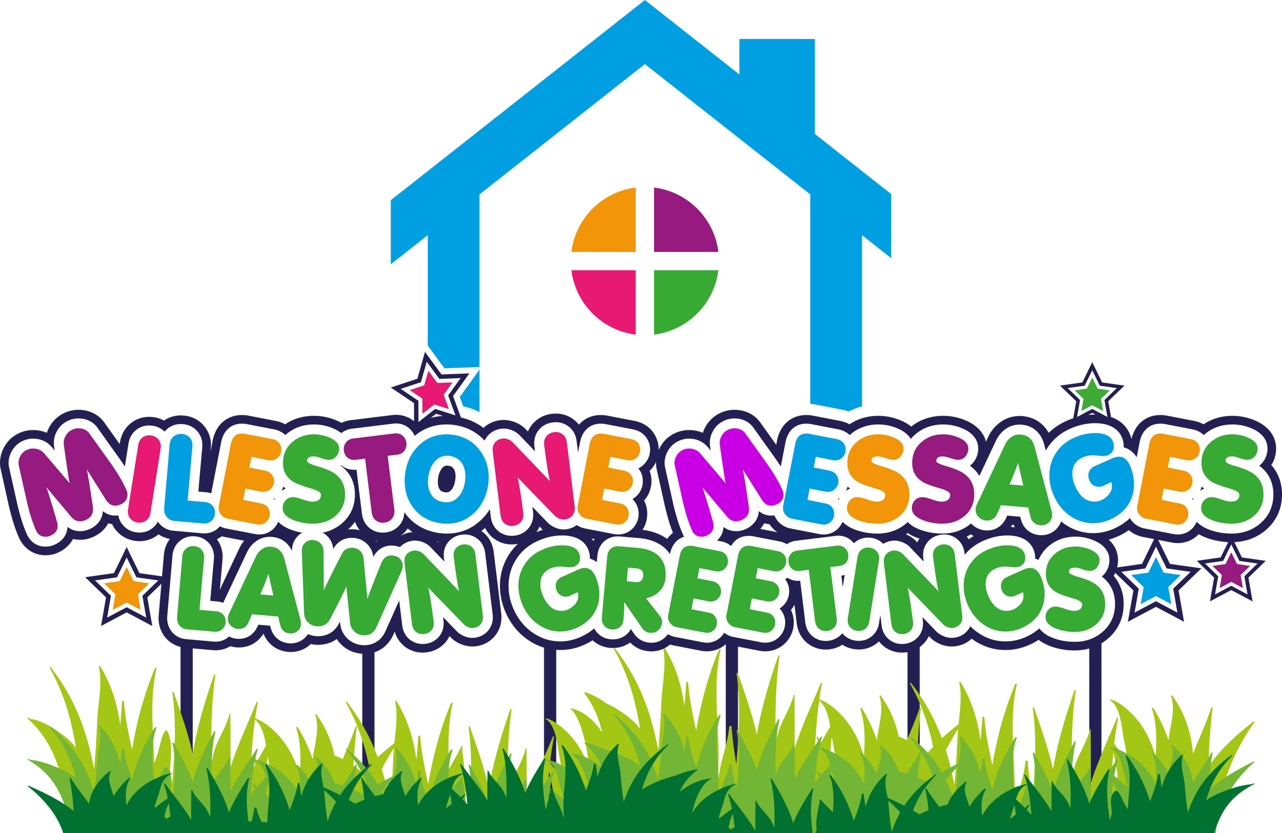 Celebration Yard Signs- Milestone Messages Lawn Greetings