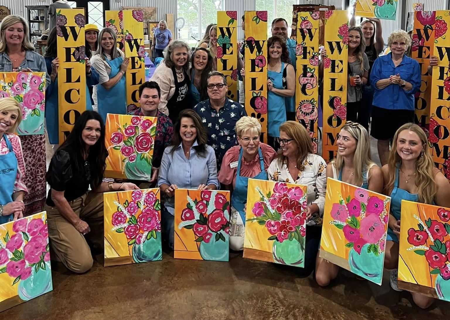 The Art Oasis Mobile Paint Parties for Any Reason, Season or Occasion!