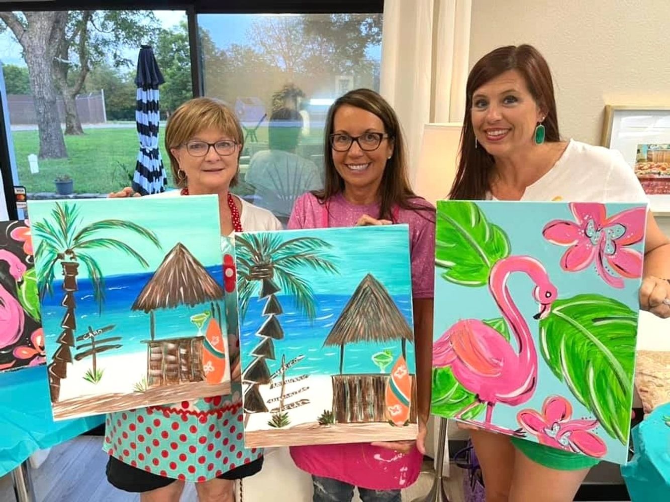 The Art Oasis Mobile Paint Parties for Any Reason, Season or Occasion!