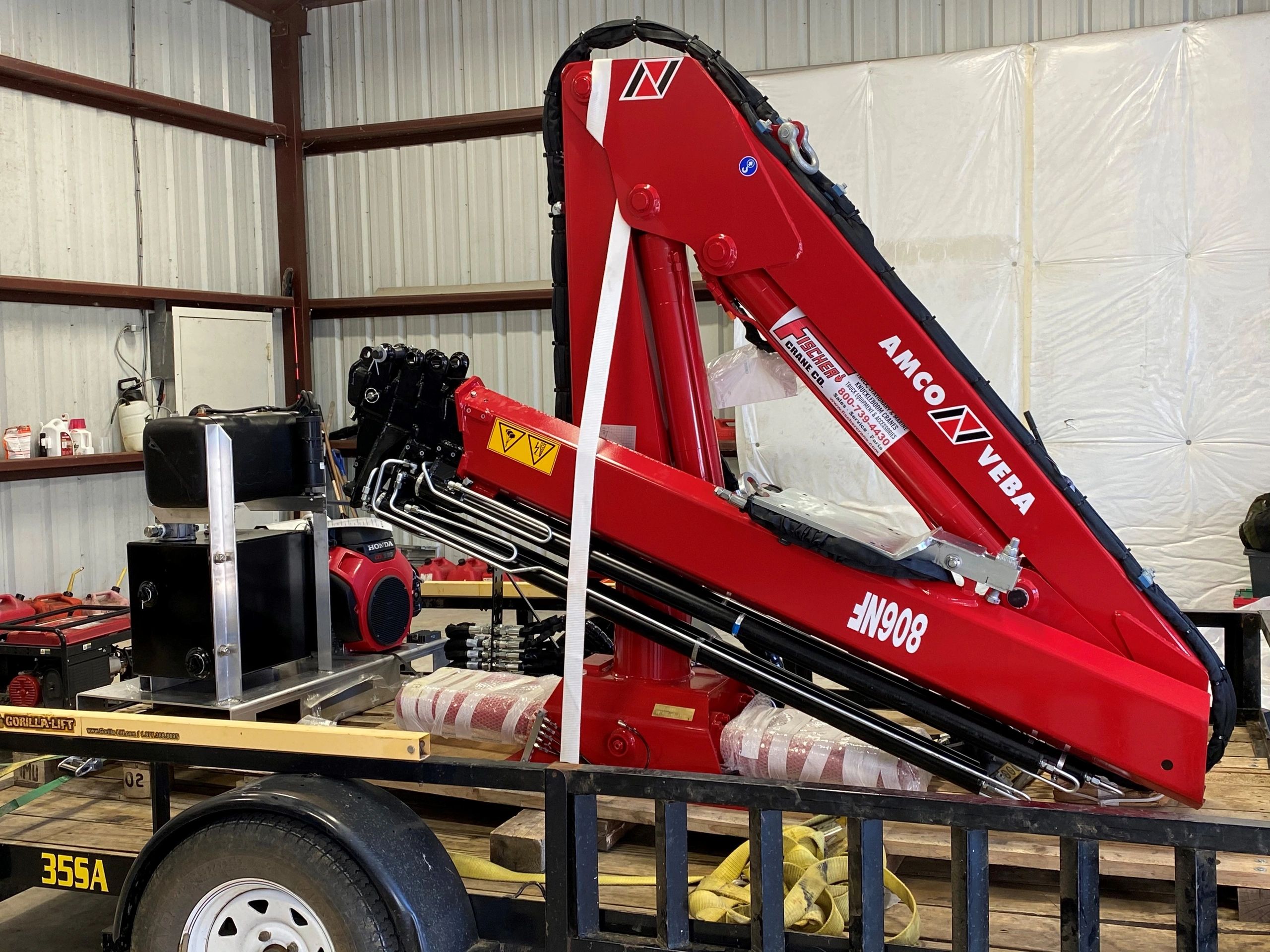 New Knuckle Boom Crane