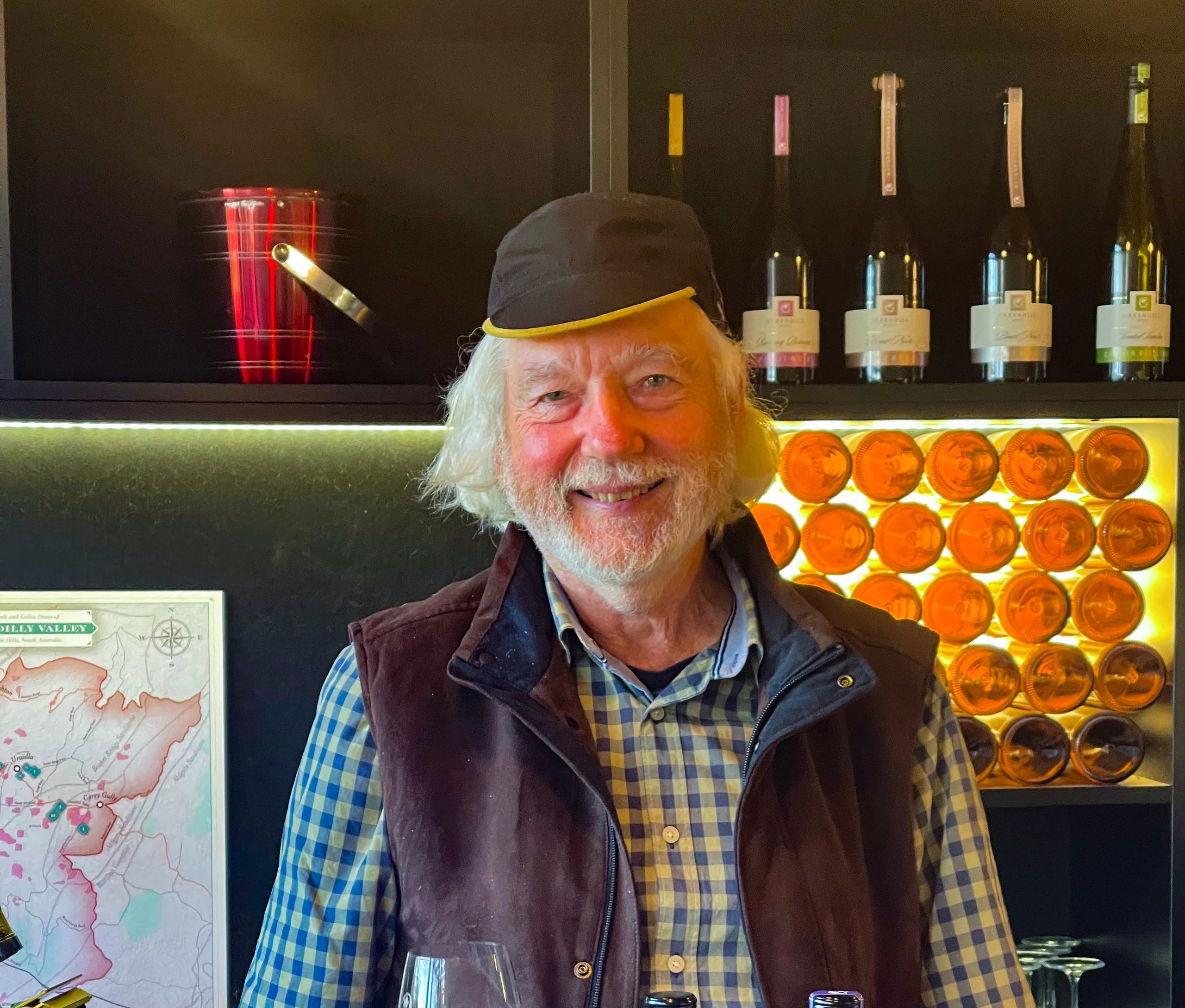 Paul Henschke - behind the scenes of the 'Father and Son Merlot'