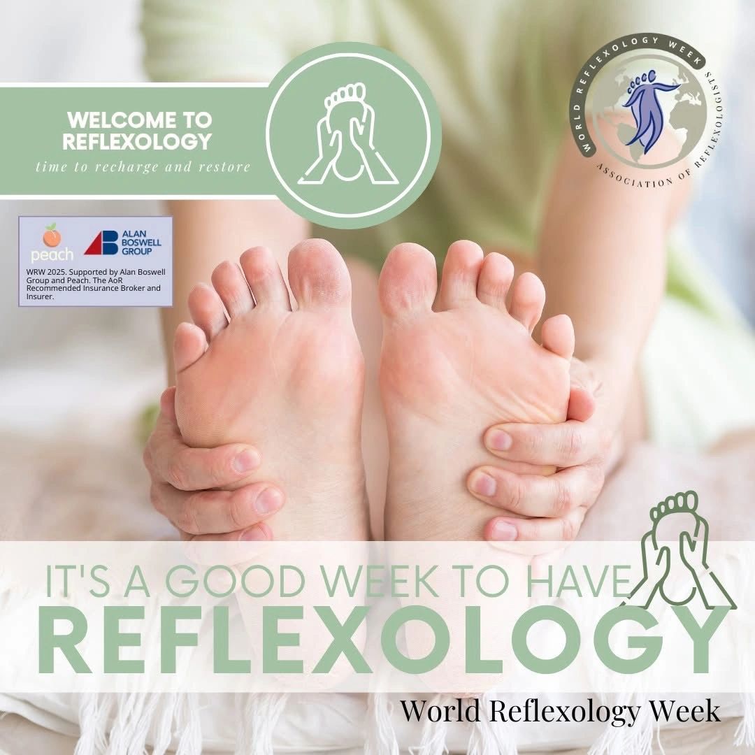 World Reflexology Week: 22nd-28th September 2025