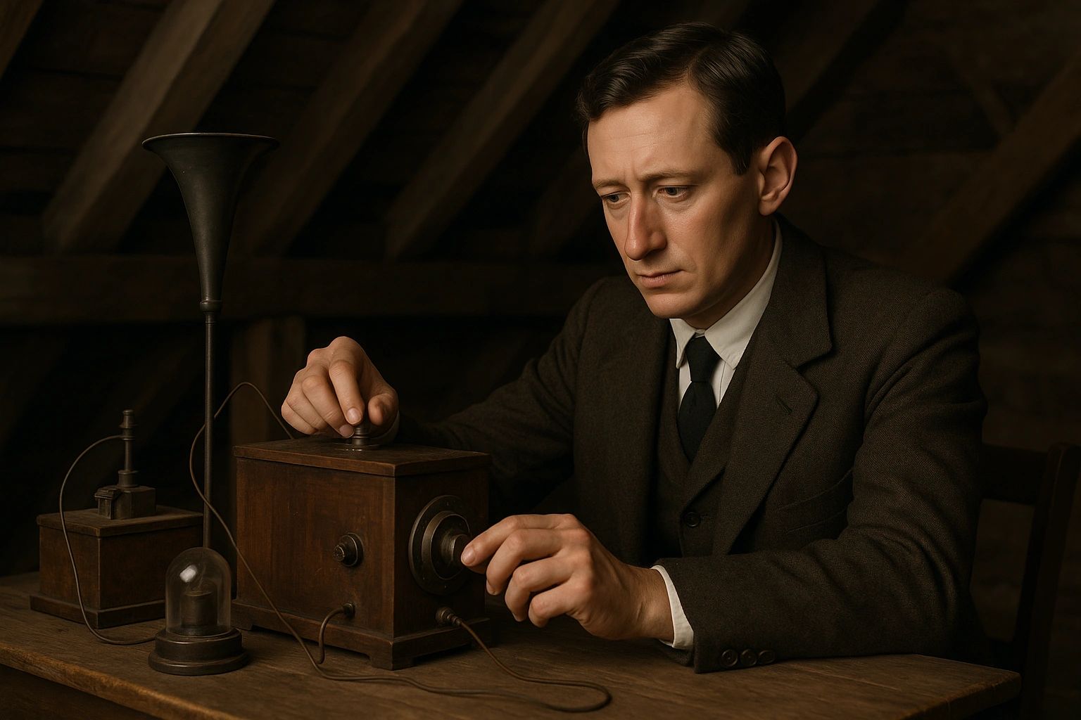 The Birth of the Radio: Guglielmo Marconi's curiosity