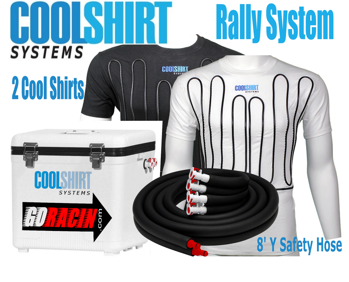 COOLSHIRT Systems, Complete Rally System, 13 or 19 Qt, 2 Shirts, 8' Y ...