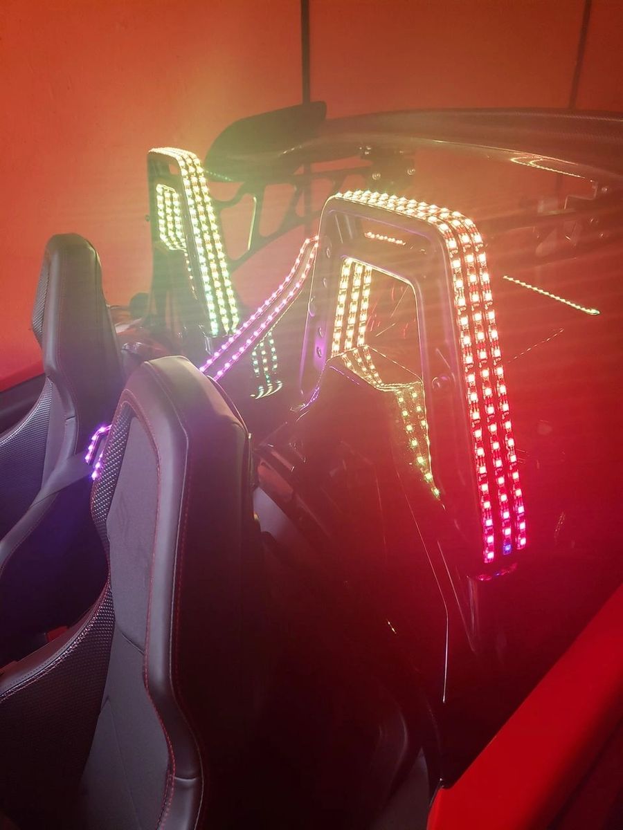 Triple Row Headrest LED Kit