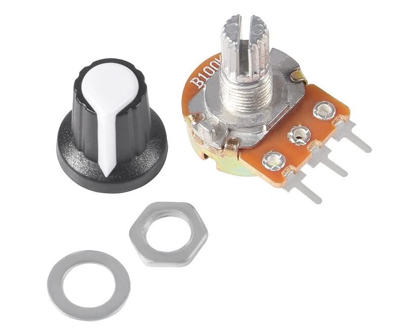 100K Ohm Potentiometer with Knob for dimming 0-10V Dimming Circuit