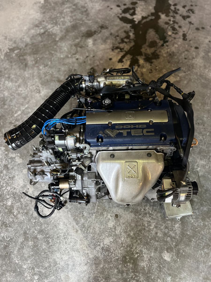 JDM HONDA F20B 2.0L DOHC VTEC SIR ENGINE MOTOR WIRING ECU 5-SPEED LSD TRANS