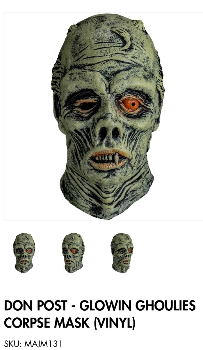 DON POST - GLOWIN GHOULIES CORPSE MASK (VINYL)