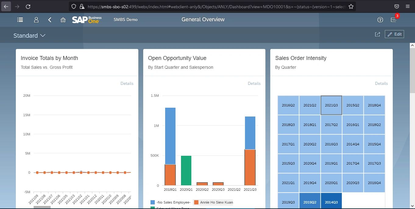 SAP Business One Web Client