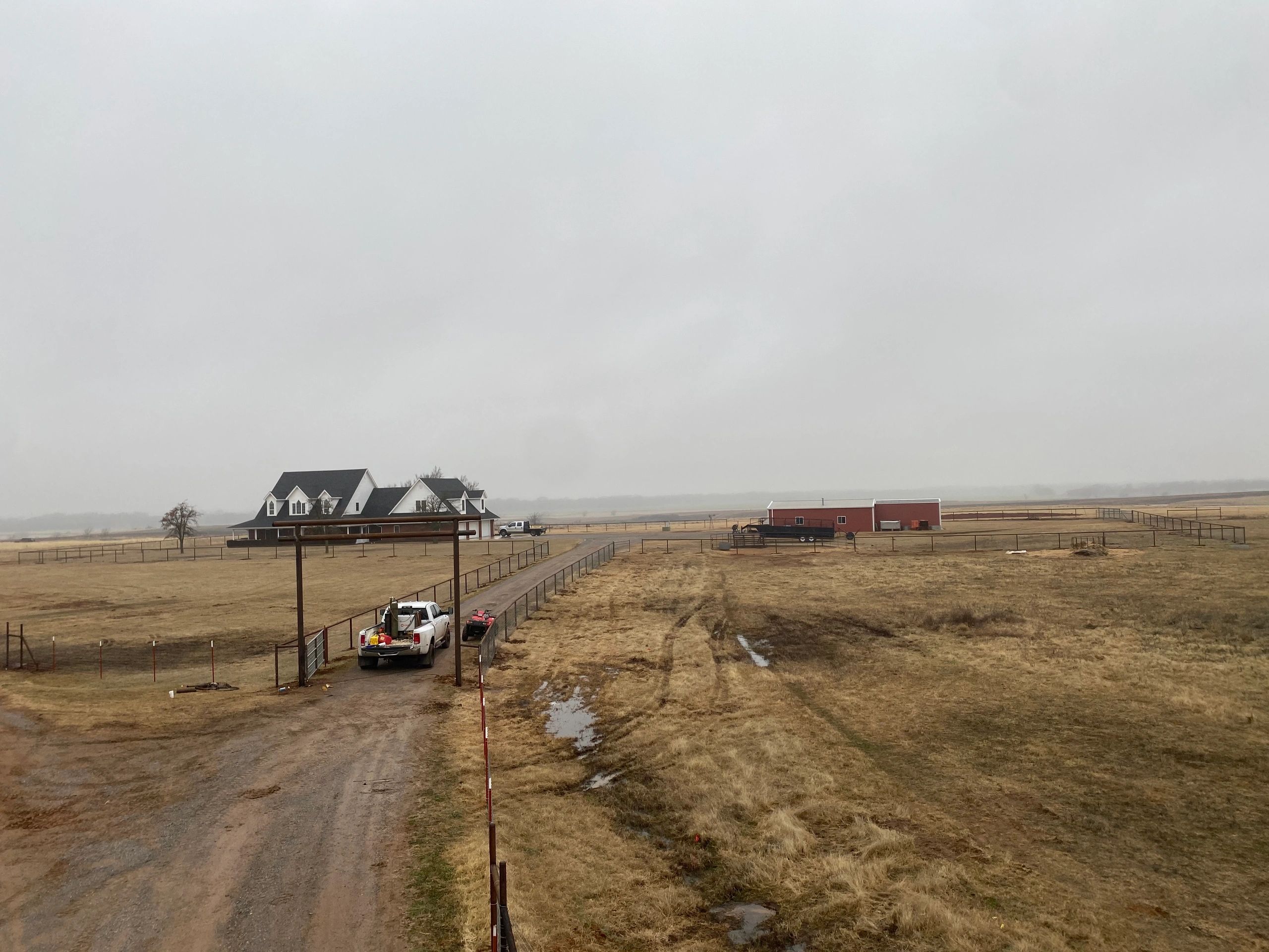 Top Rail Pipe Fence | Fine Cut Construction LLC