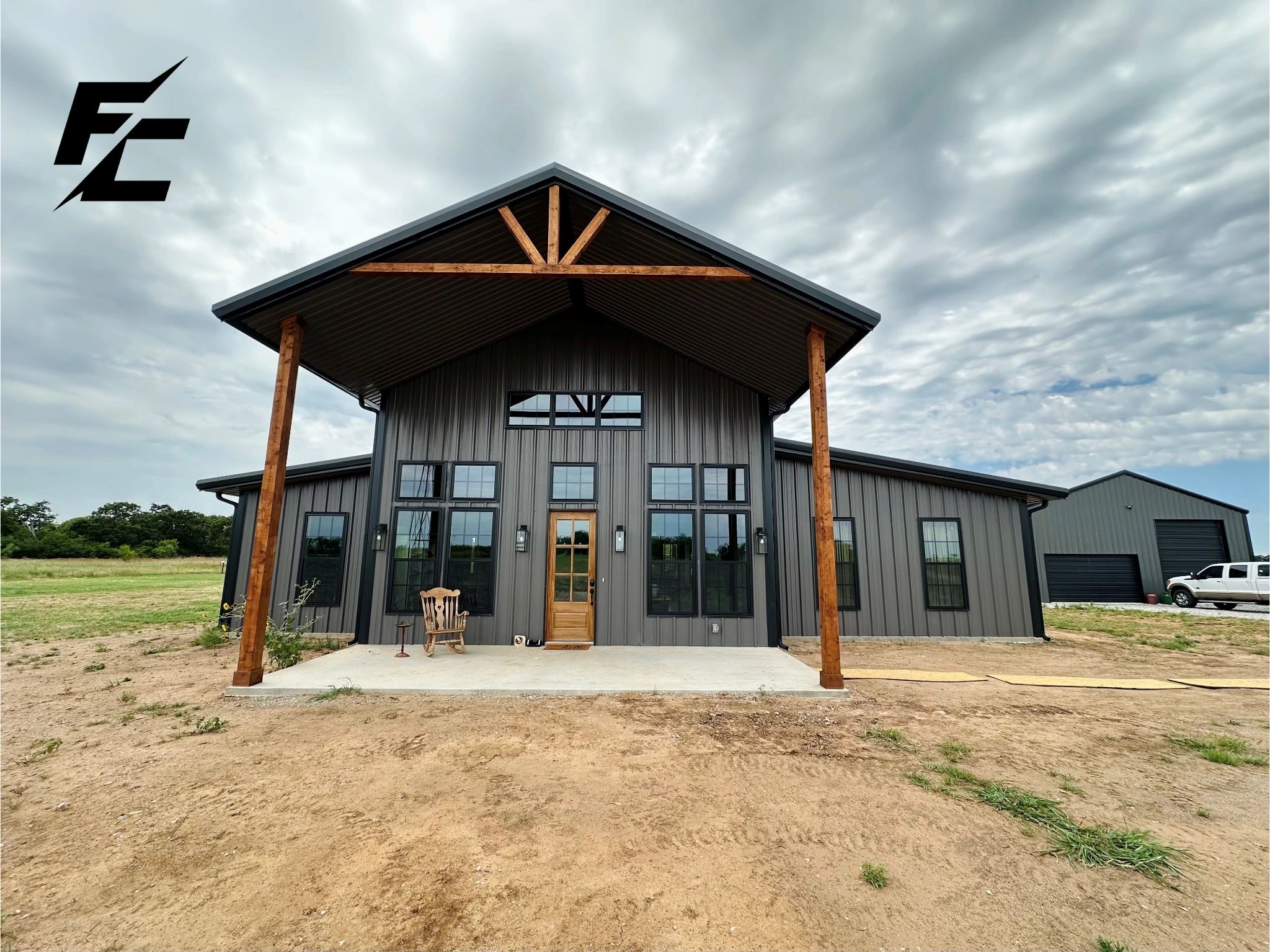 Top Rail Pipe Fence | Fine Cut Construction LLC