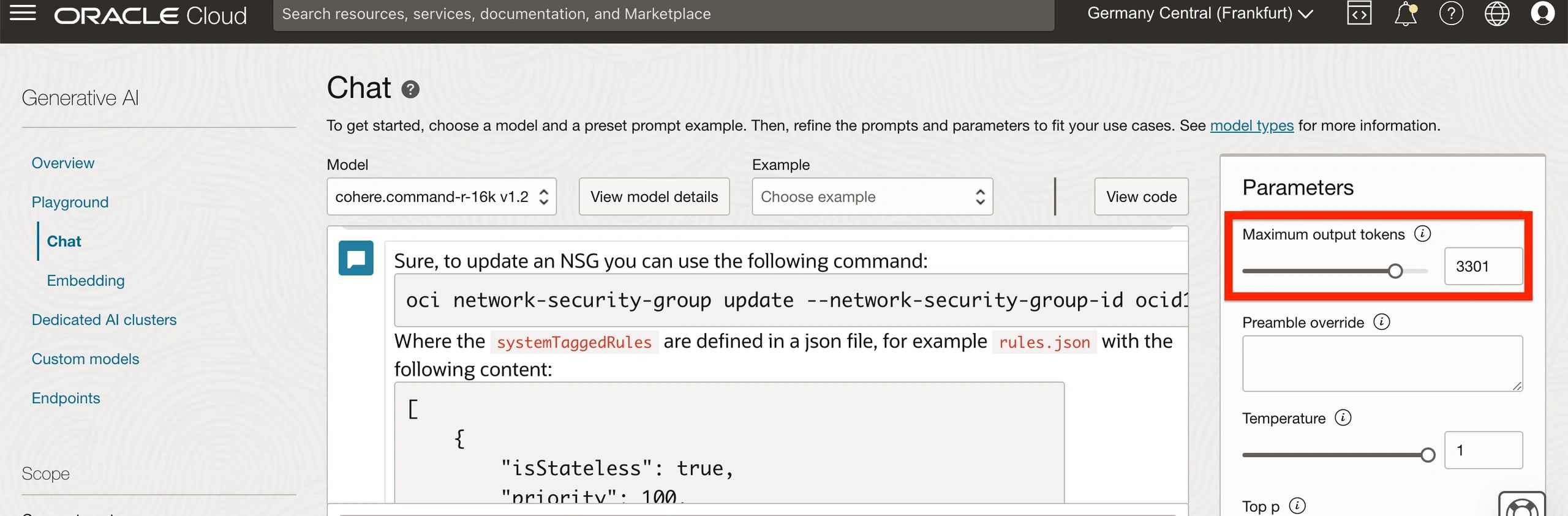 How to Deploy NSG Rules Faster with OCI CLI and Generative AI