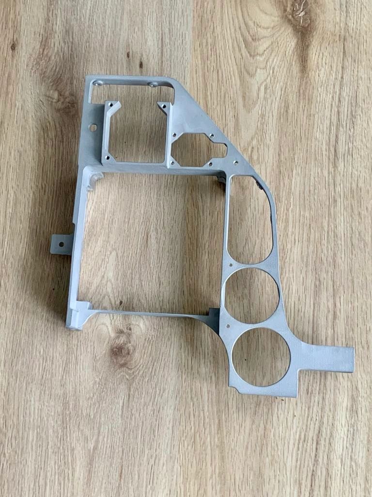 F-16 Aluminium Right Central Console