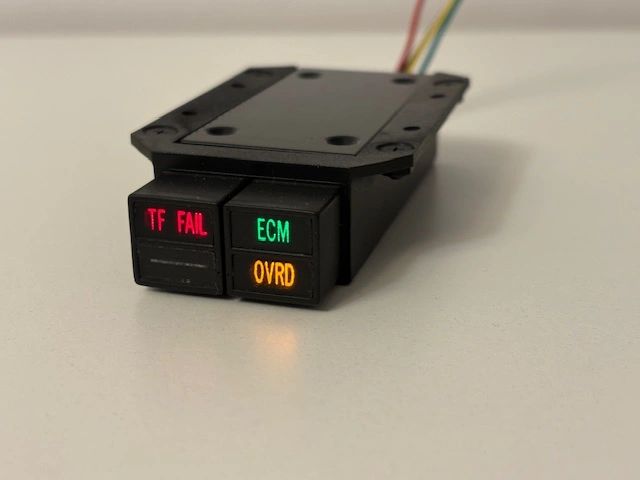 F-16 Left Eyebrow Lights Annunciator Lights Unit HAF version