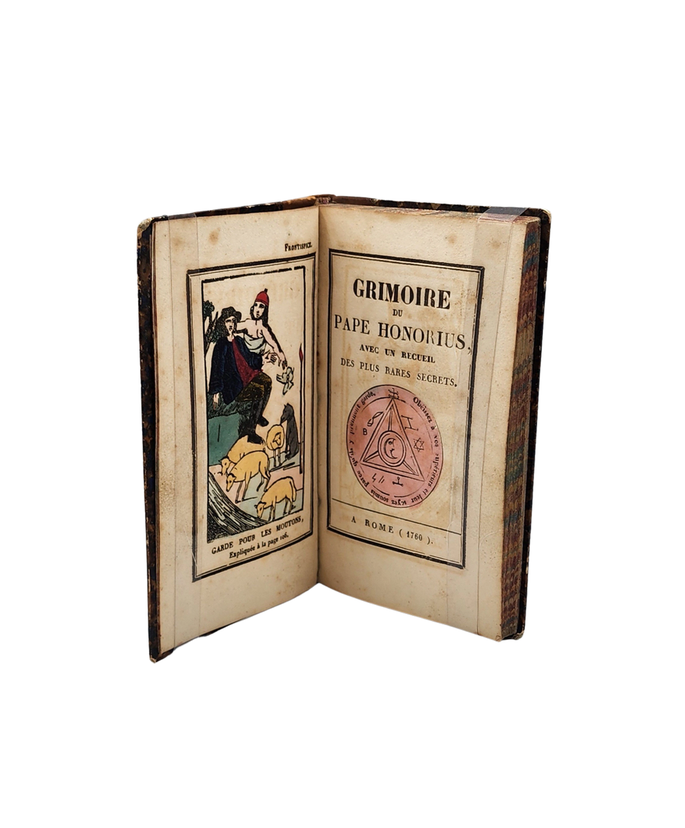 A Very Rare Grimoire of Pope Honorius [Mid 19th Century]