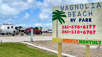 Magnolia Beach RV Park - Port Lavaca Texas - Home